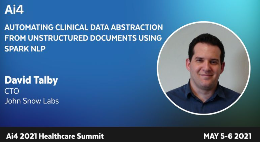 Speaking of John Snow Labs - Here’s Our Spring 2021 Event Lineup - John ...