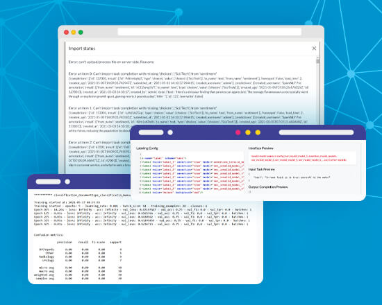 All models from the NLP Models Hub are available for preannotation of ...