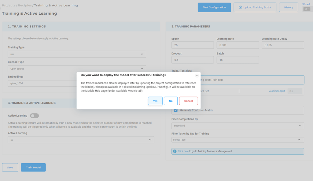 Generative AI Lab | No-Code NLP Model Validation & Fine Tuning