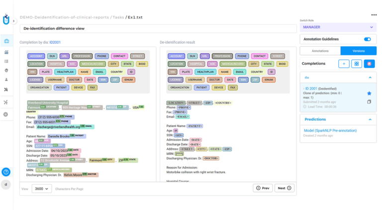 Generative AI Lab | No-Code NLP Model Validation & Fine Tuning